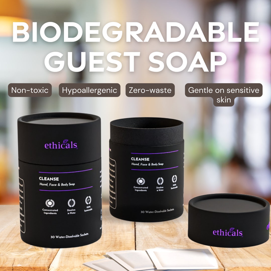 Zero Waste Guest Soap, Sensitive Skin Soap, Clean Organic Soap, Plant ...