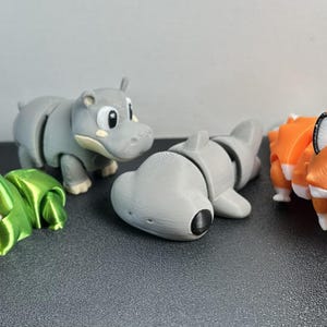 Mini Critter Squad – Cute 3D Printed Animal Figurines • Desk Pets ...