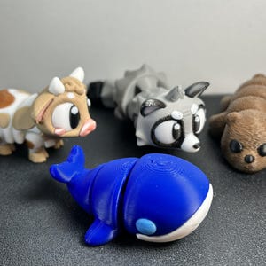 Mini Critter Squad – Cute 3D Printed Animal Figurines • Desk Pets ...