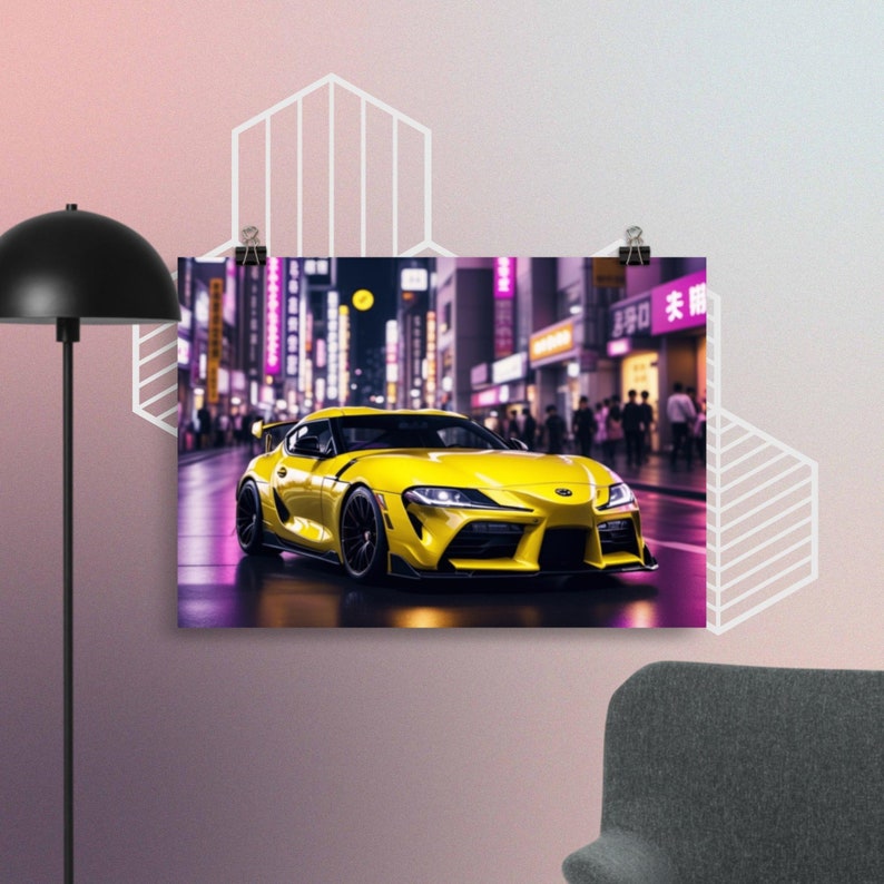 Supra Downtown Tokyo Poster - Etsy