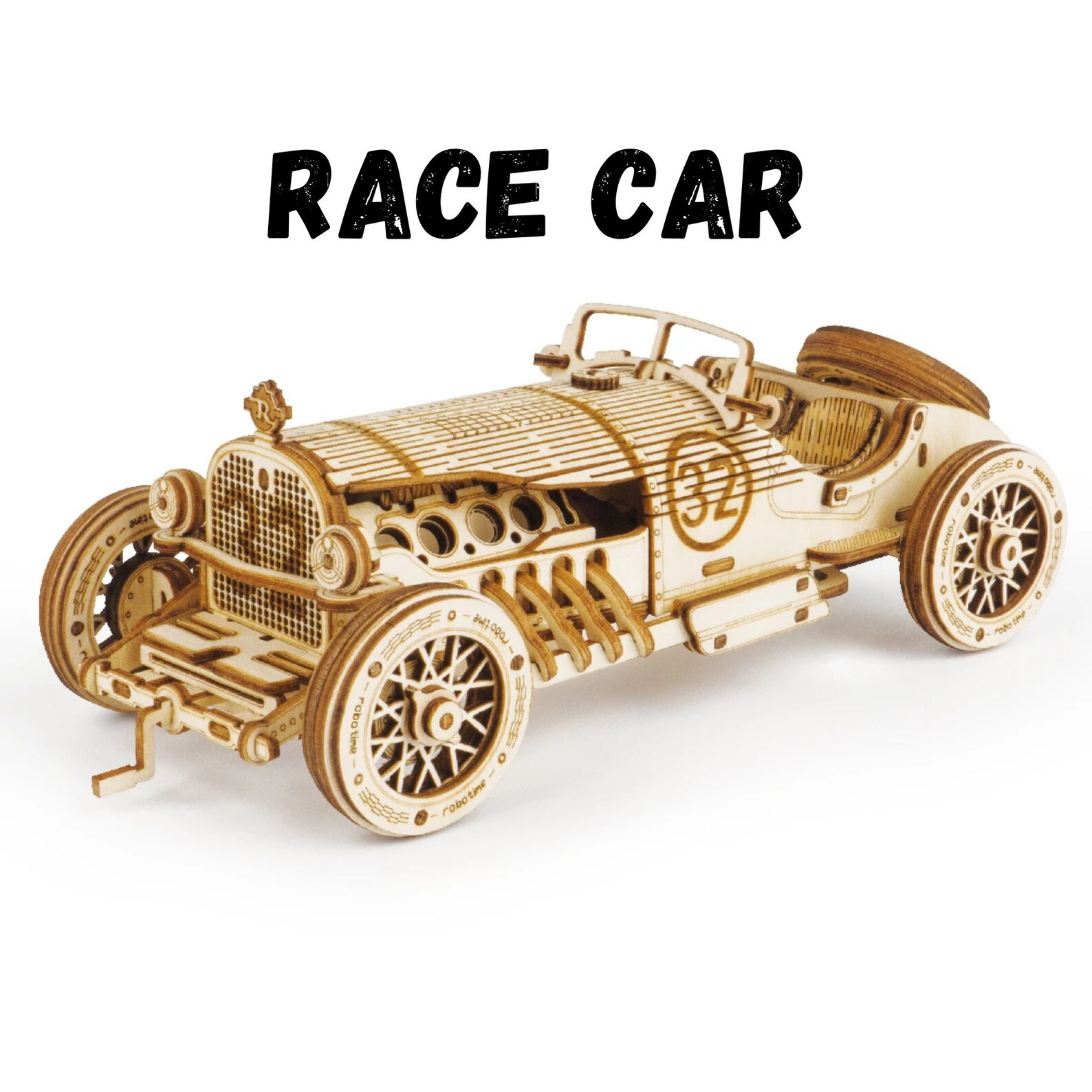 3D Puzzle Movable Toy Gift Wooden Model Building Block Kits | 3D DIY ...