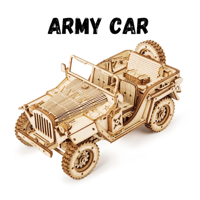 3D Puzzle Movable Toy Gift Wooden Model Building Block Kits | 3D DIY ...