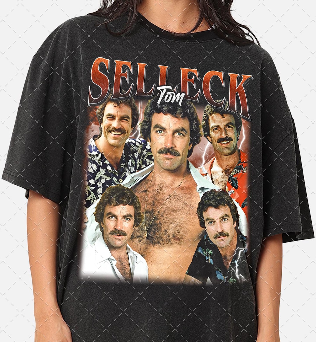 Limited Tom Selleck Vintage Shirt Gift for Woman Anda Man - Etsy
