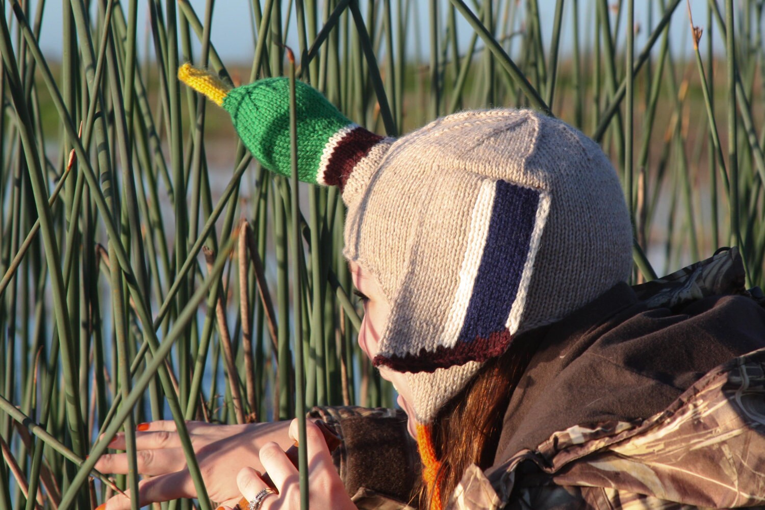 PDF Knitting Pattern- the Duck Hat - Etsy