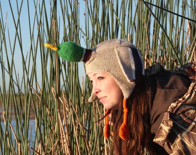 PDF Knitting Pattern the Duck Hat - Etsy