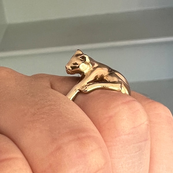 Cat Ring - Etsy