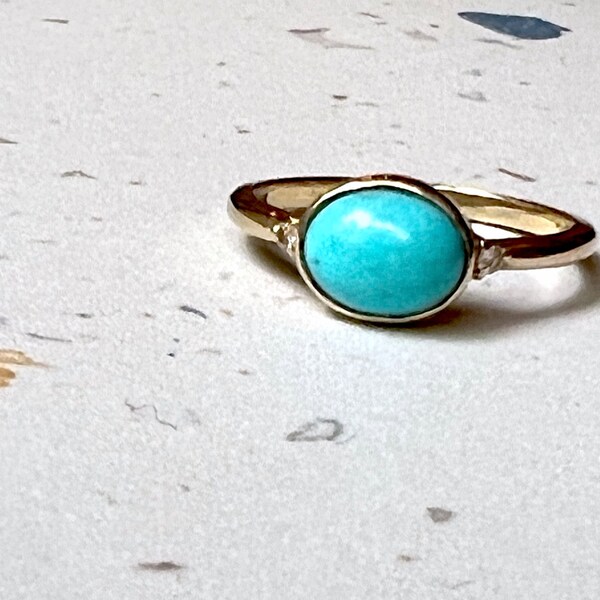 Handmade Turquoise Ring - Etsy