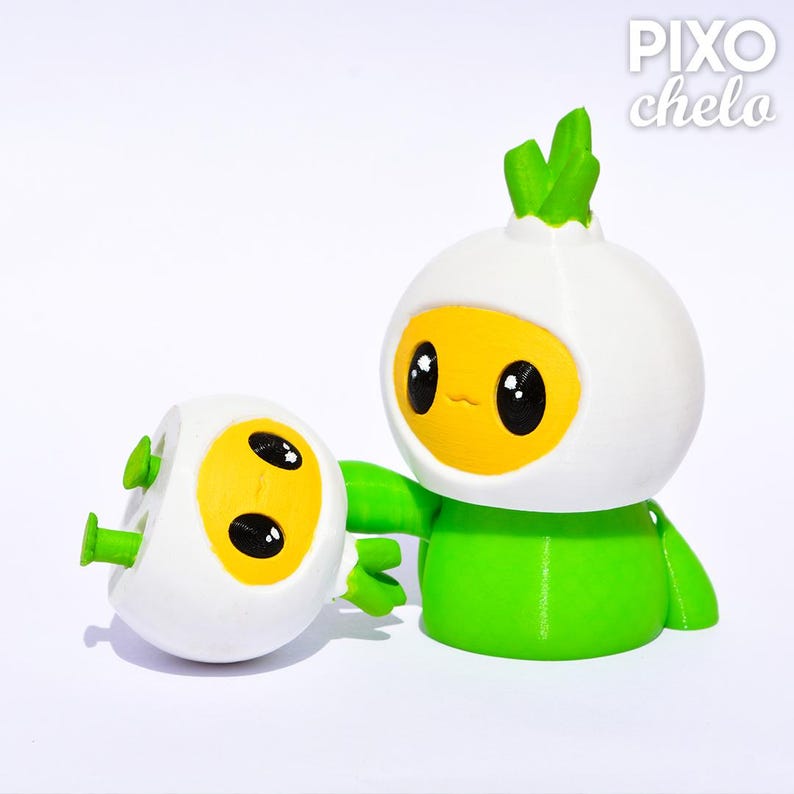 Onion Super Sweet .STL File for 3dprinting, Articulated Fidget Figure ...