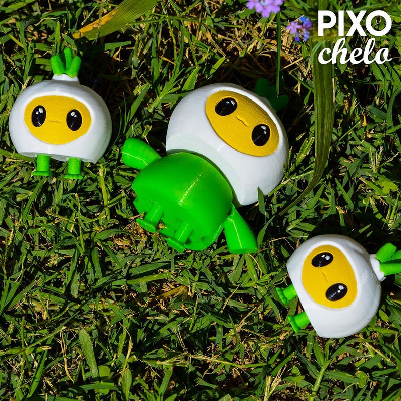 Onion Super Sweet .STL File for 3dprinting, Articulated Fidget Figure ...