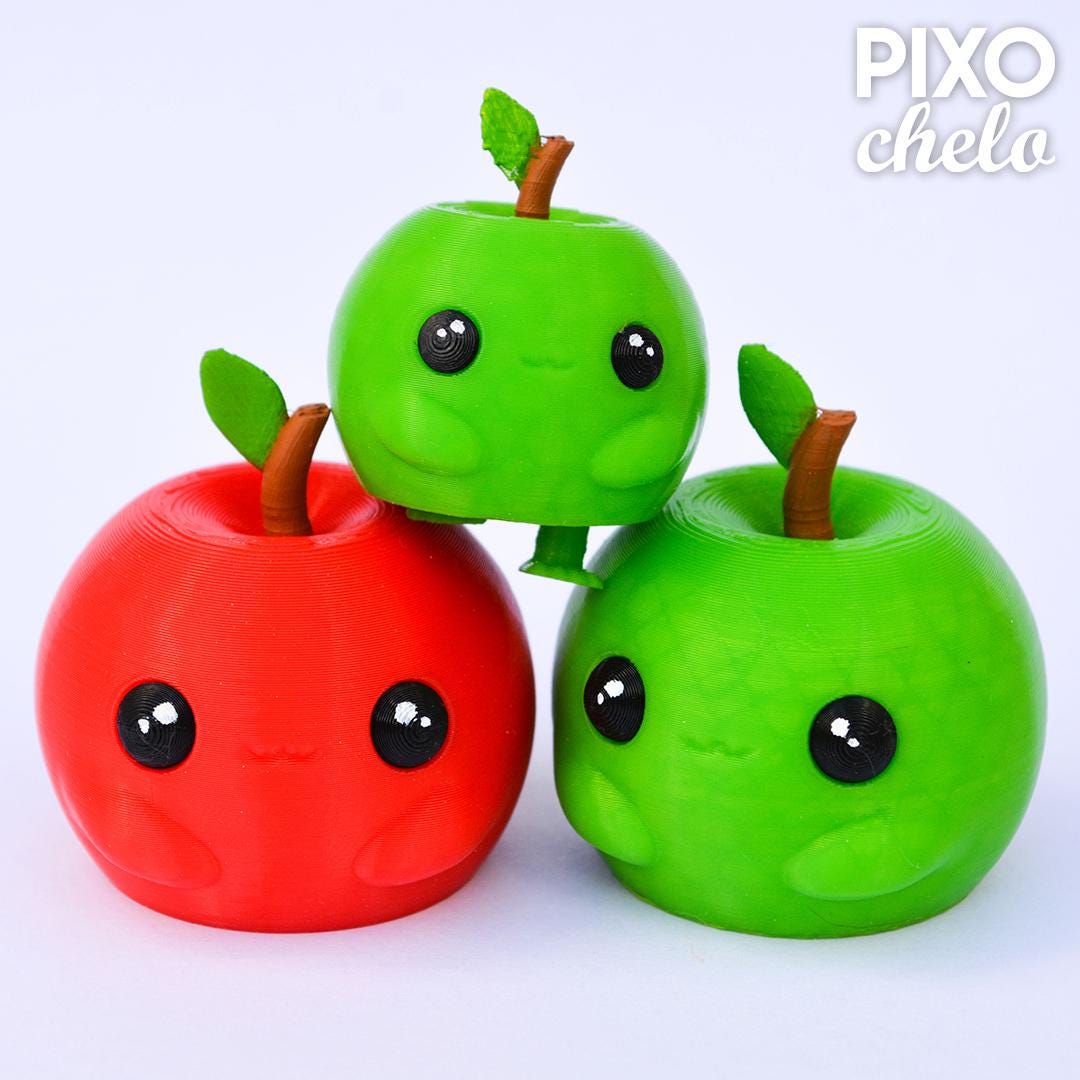 Articulated Apple Fidget, Print-in-place .STL File (digital Download ...