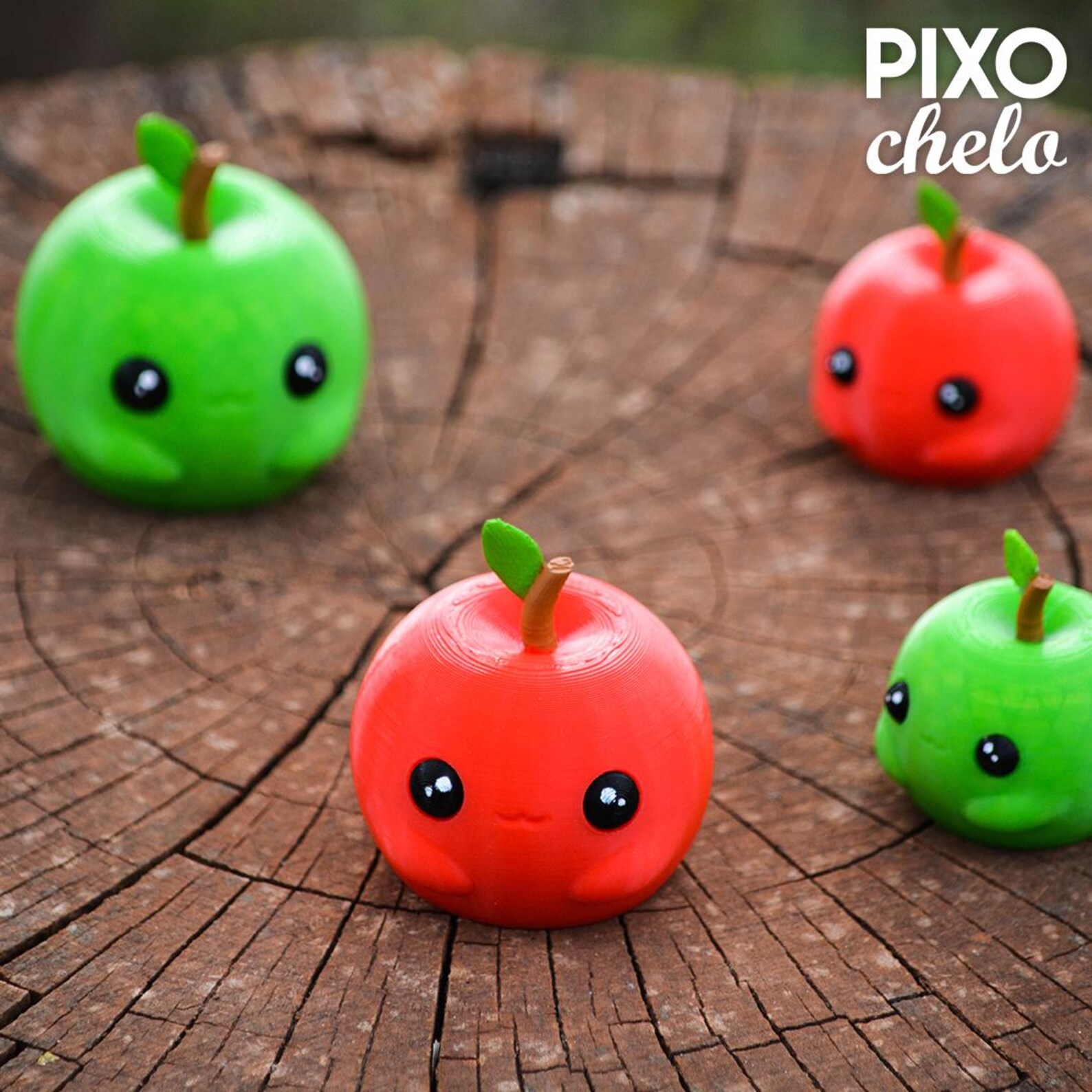 Articulated Apple Fidget, Print-in-place .STL File (digital Download ...