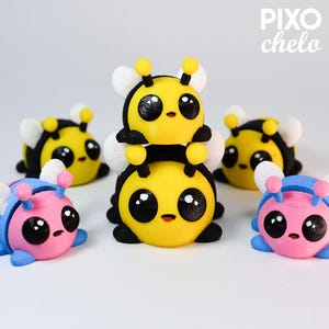 Super Sweet Mini Bee .STL File for 3dprinting, Articulated Fidget ...