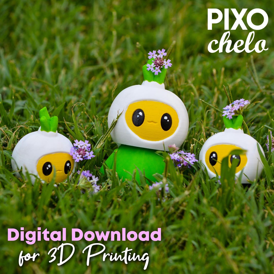 Onion Super Sweet .STL File for 3dprinting, Articulated Fidget Figure ...