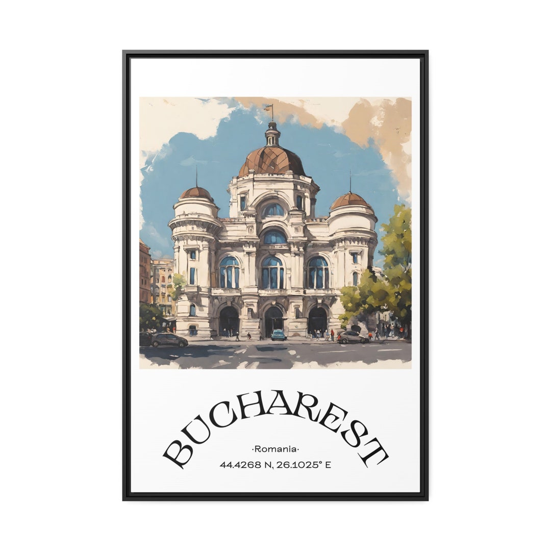 Bucharest Art Print, Bucharest Poster, Bucharest Photo, Bucharest Wall ...