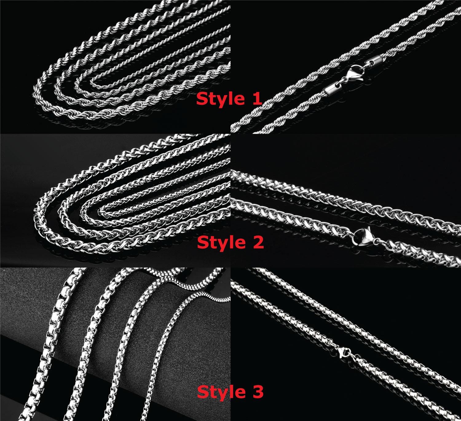 Dragon Quest Dragon Necklace, Goth Necklace Stainless Steel, Bearded ...