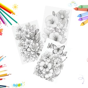 Coloring Mockup, Coloring Mockup Template, Coloring Page Mockup - Etsy