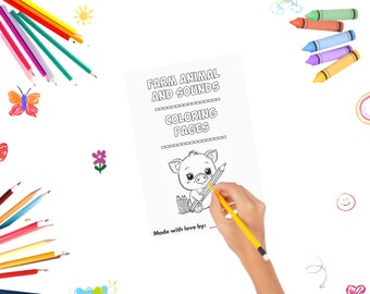 Coloring Mockup, Coloring Mockup Template, Coloring Page Mockup - Etsy