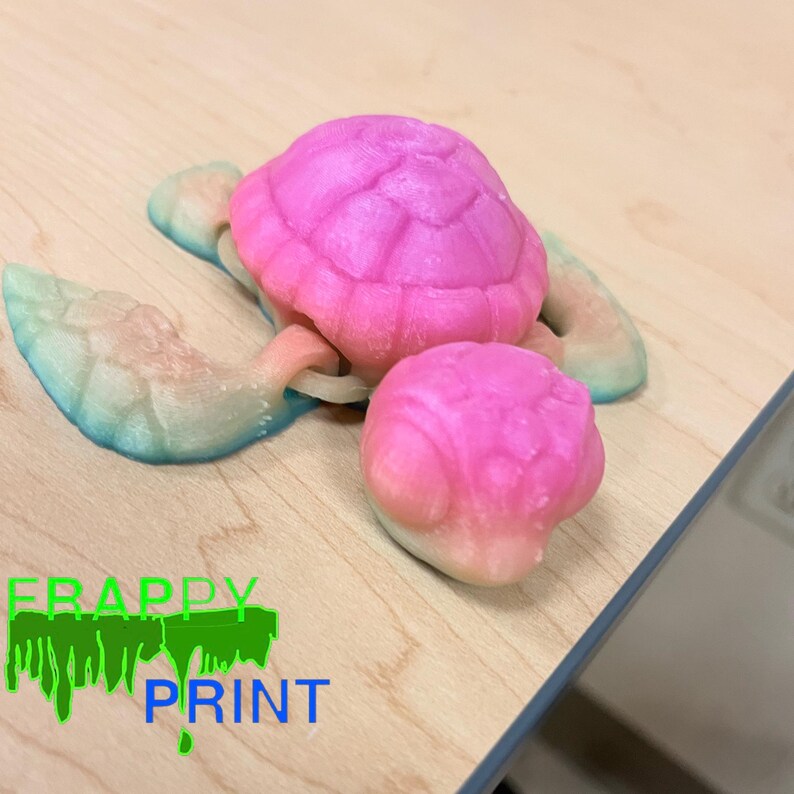 3D Printed Turtle - Etsy