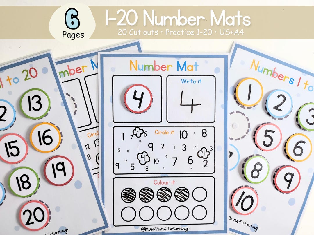 Printable Montessori Number Sorting Activity | Beginning Math ...