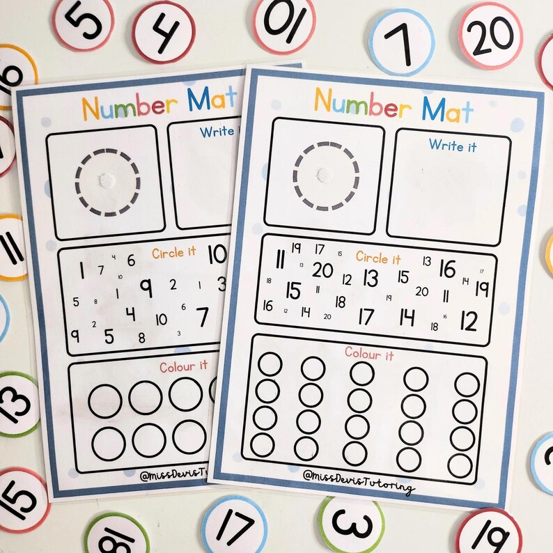 Printable Montessori Number Sorting Activity | Beginning Math ...