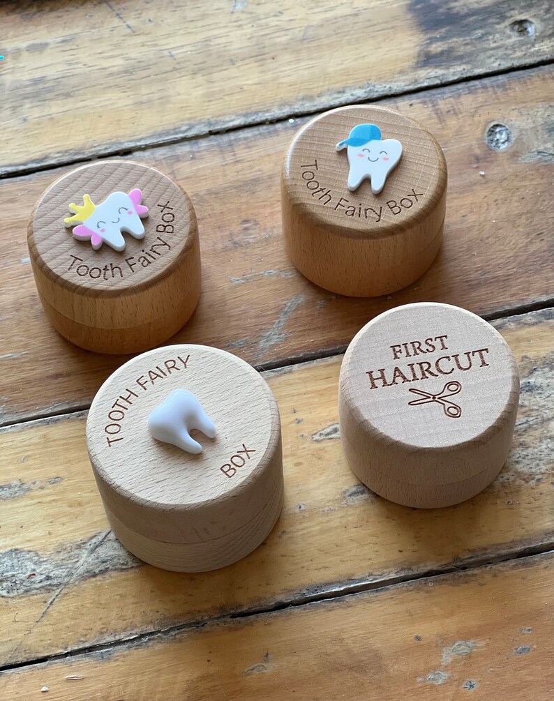 Tooth Fairy Boxes and First Haircut Boxes - Etsy