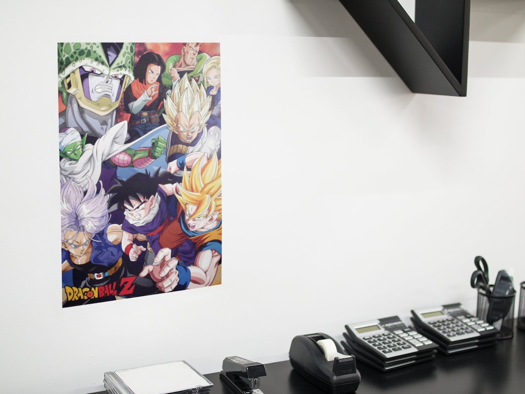 Dragon Ball Z Wall Art Poster Goku, Japanese Art, Anime, Gift for Him ...