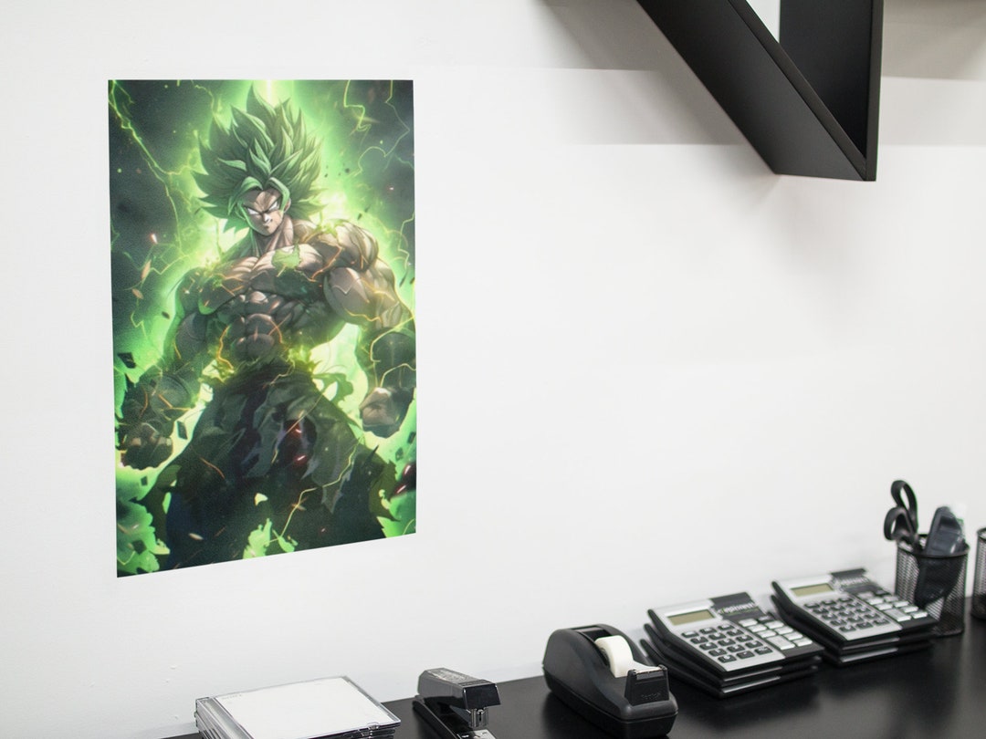 Dragon Ball Z Wall Art Poster Goku, Japanese Art, Anime, Gift for Him ...