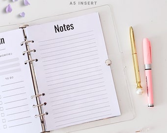 To Do List Printable, Notes Pages, Daily to Do, Dot Grid, Lined Paper ...