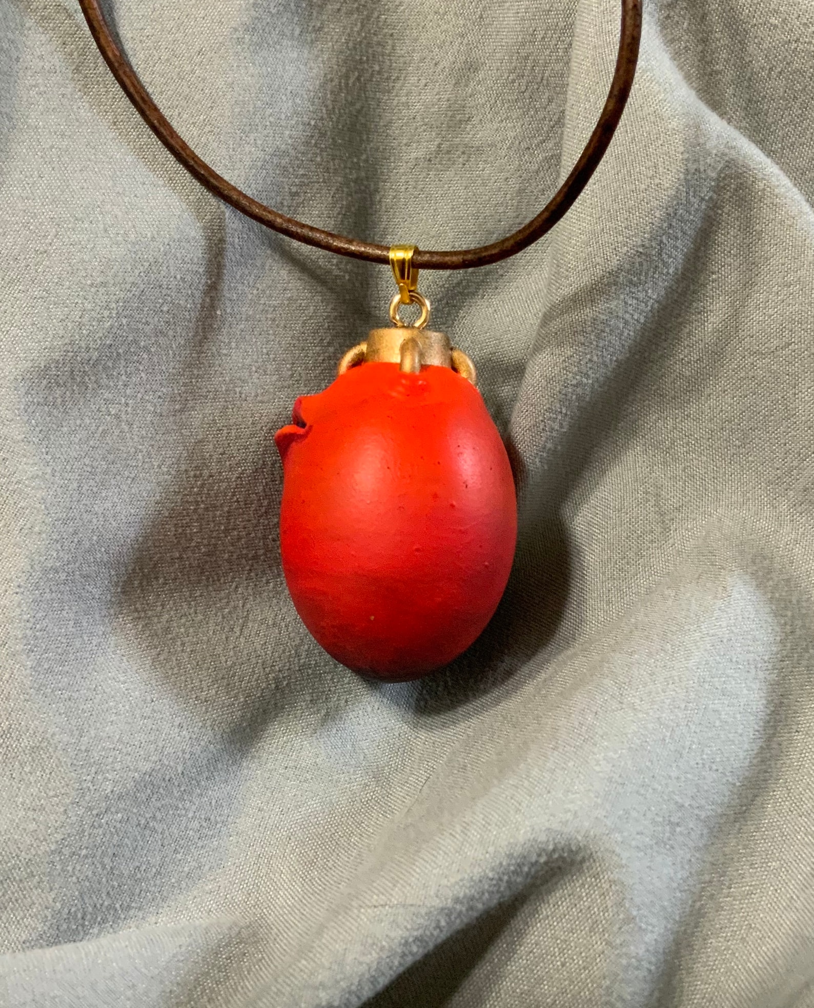 Berserk Behelit Handmade Necklace - Egg of the King Brand of Sacrifice ...