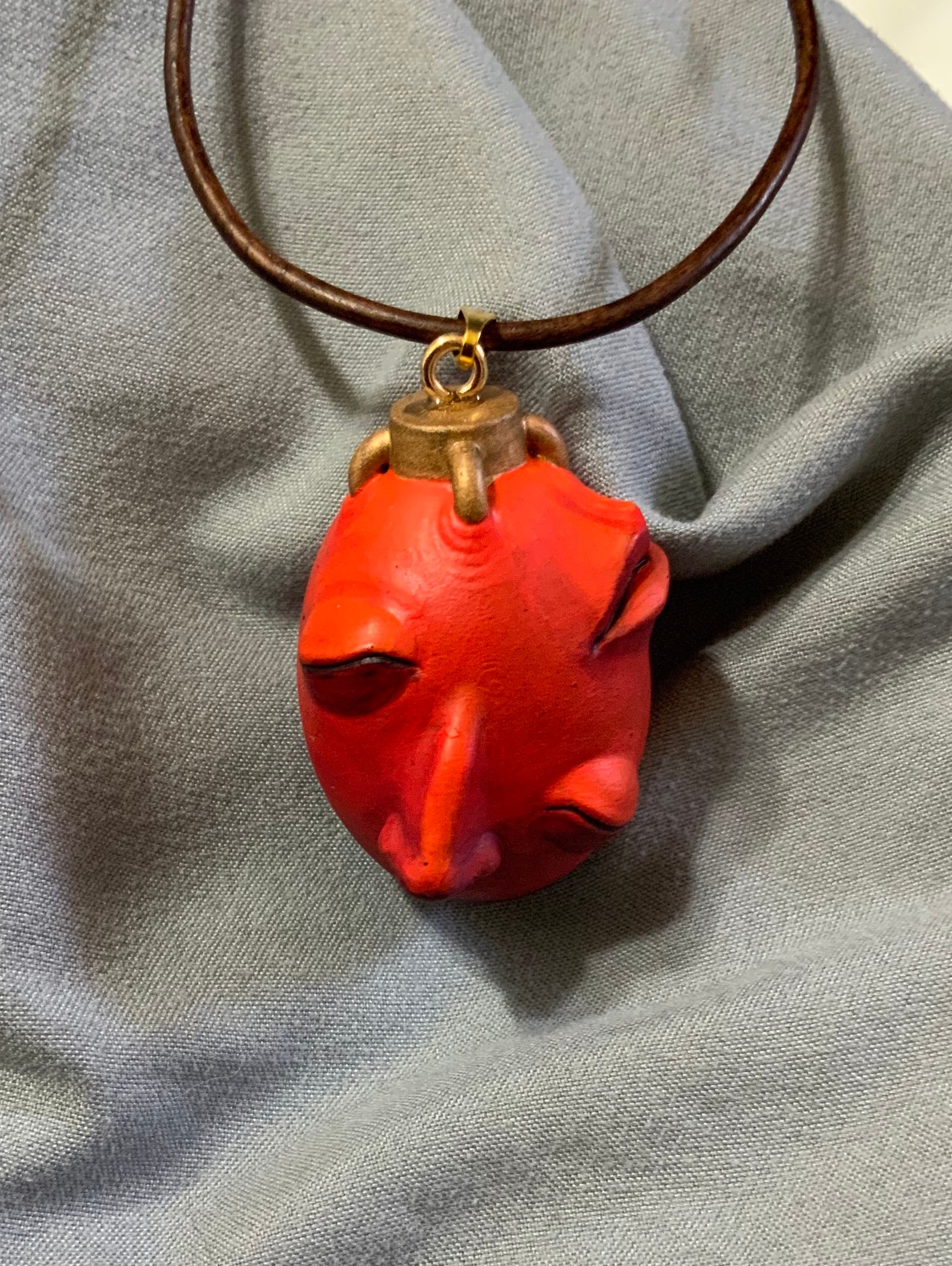 Berserk Behelit Handmade Necklace - Egg of the King Brand of Sacrifice ...