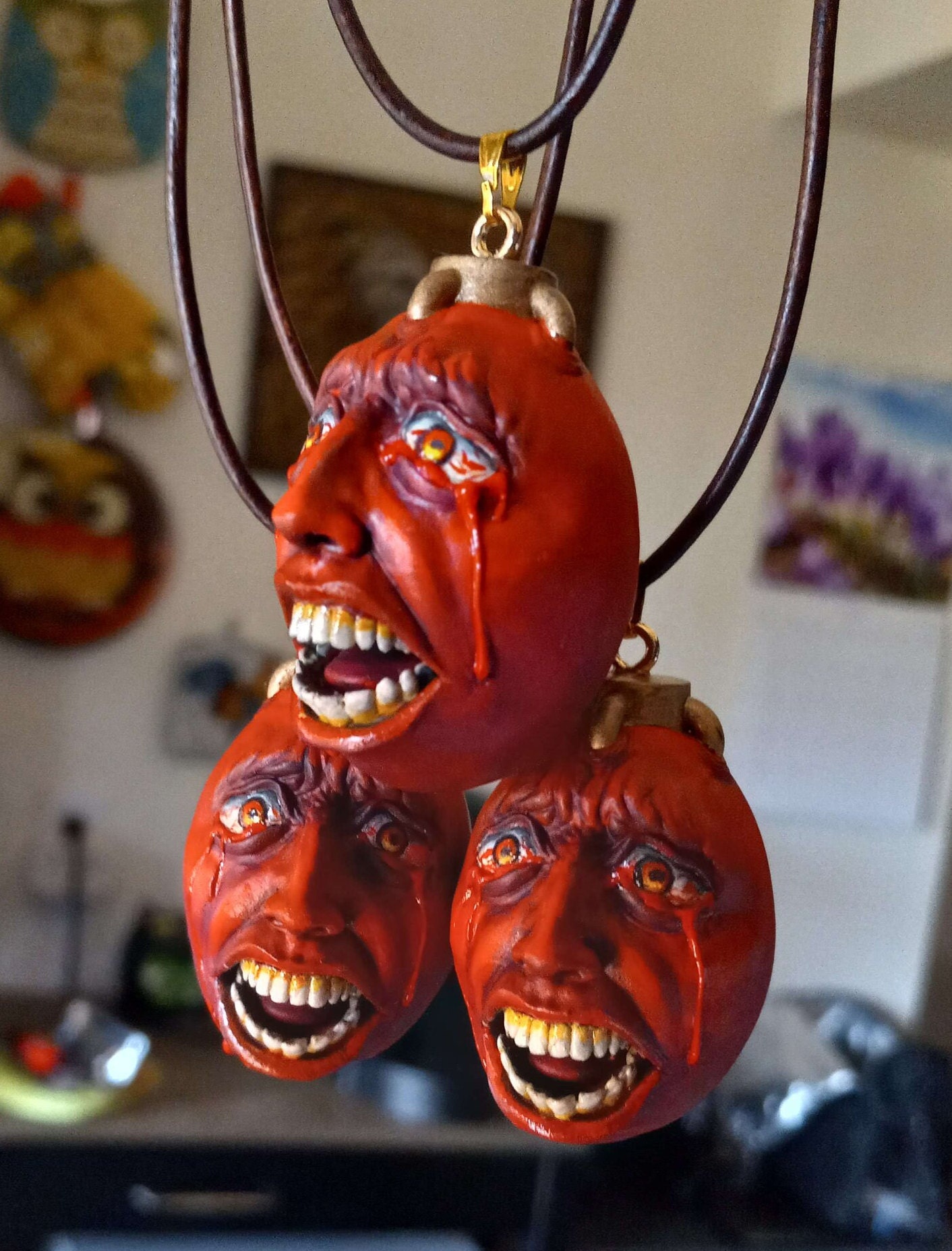 Berserk Behelit Handmade Pendant Necklace - Egg of the King Brand of ...