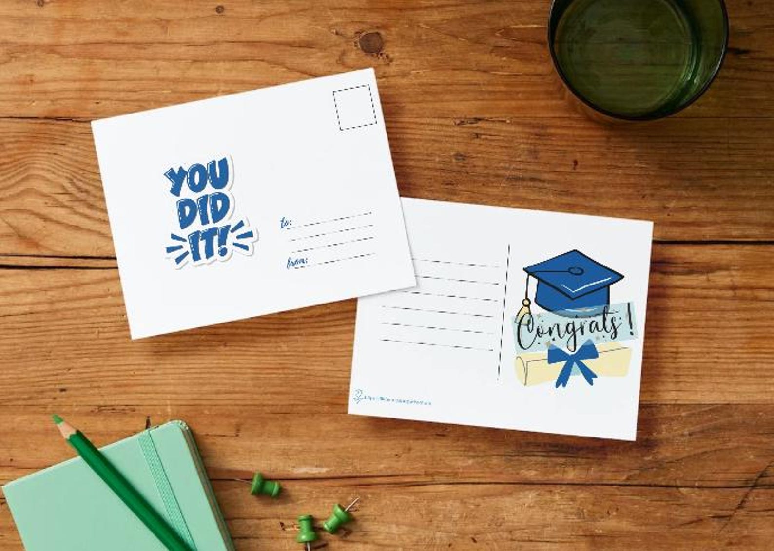 Congratulations Graduate Downloadable Postcard - Digital Celebration ...