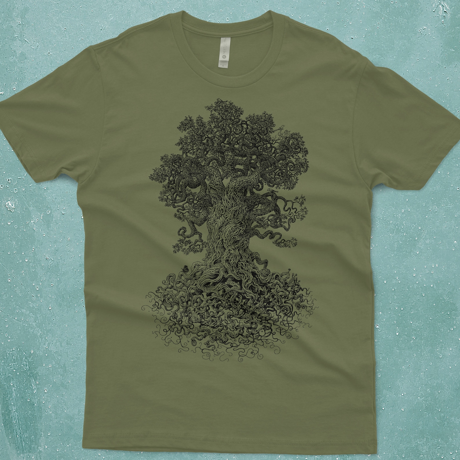 Tree Shirt Gnarled Tree Tshirt Men's Graphic Tee - Etsy UK
