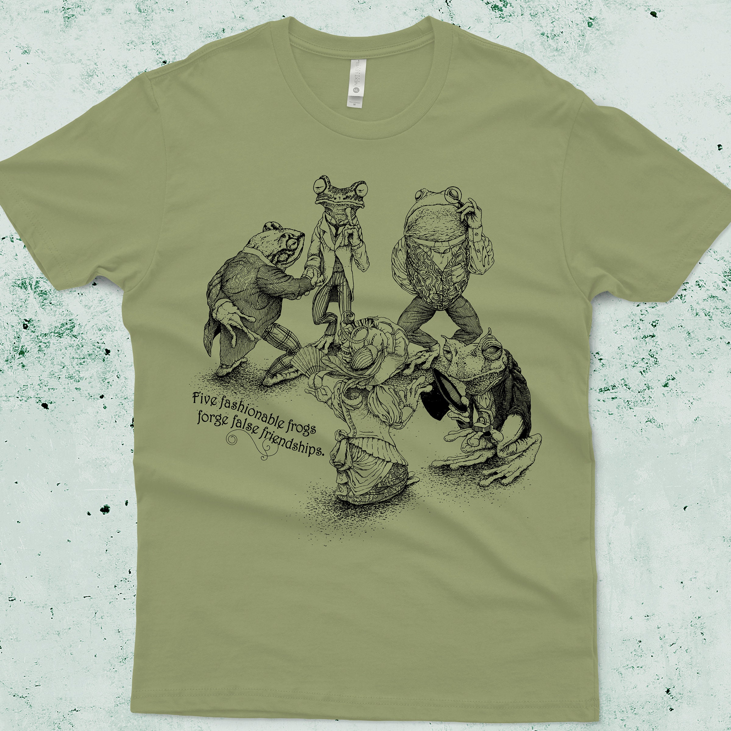 Frog Shirt - Animal Tshirt - Men's Shirt - Hipster Graphic Tee - Frogs ...