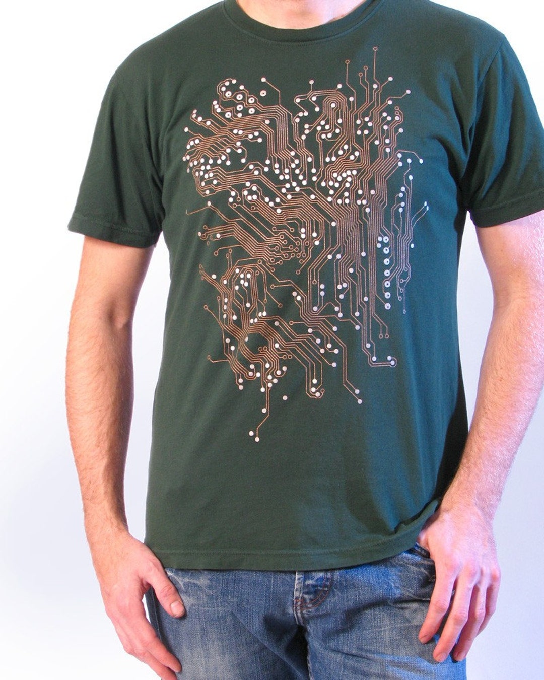 Computer Shirt - Circuit Board Shirt - Computer Geek Gift - Men's Gift ...