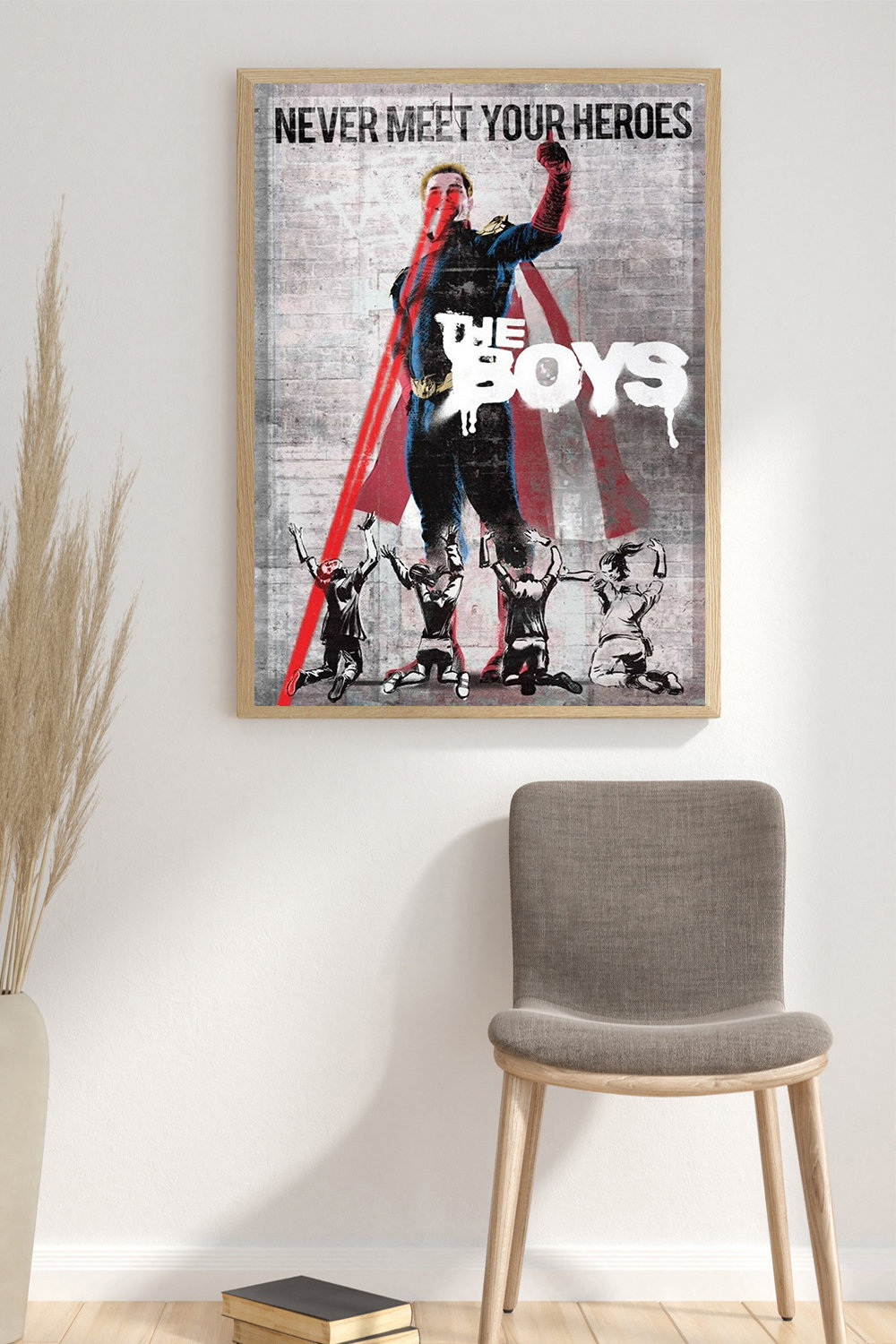 The Boys Homelander Poster by Isabel Puig | Printblur