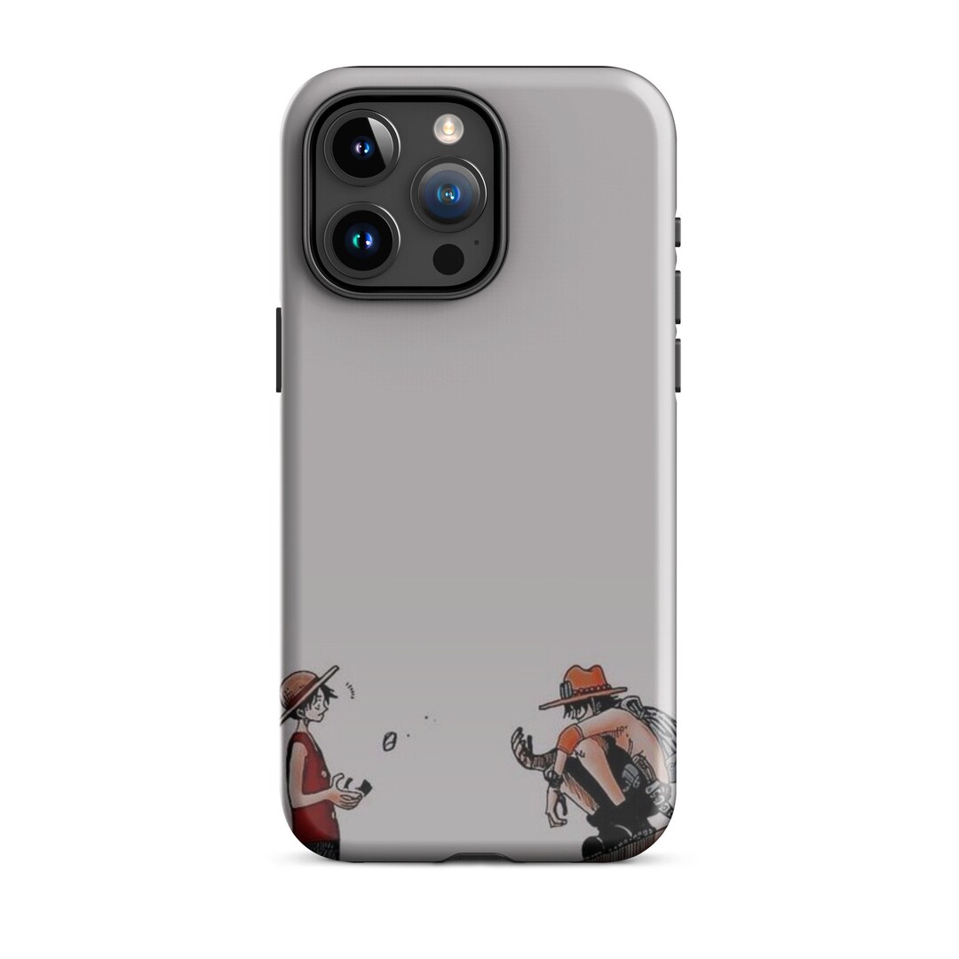 Luffy and Ace Phone Case - Etsy