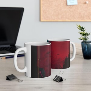 Arcane Themed Ceramic Mug With Jinx, Attractive Arcane Coffee Cup ...