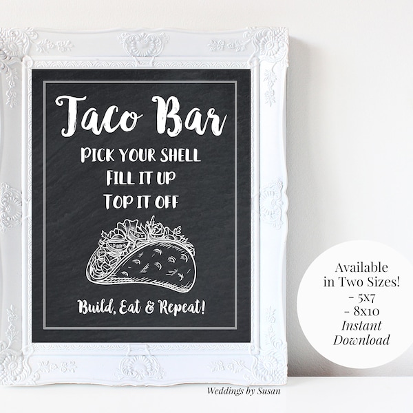 Walking Taco Sign Up - Etsy