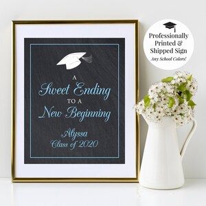 Custom Sweet Ending to a New Beginning Professionally Printed - Etsy