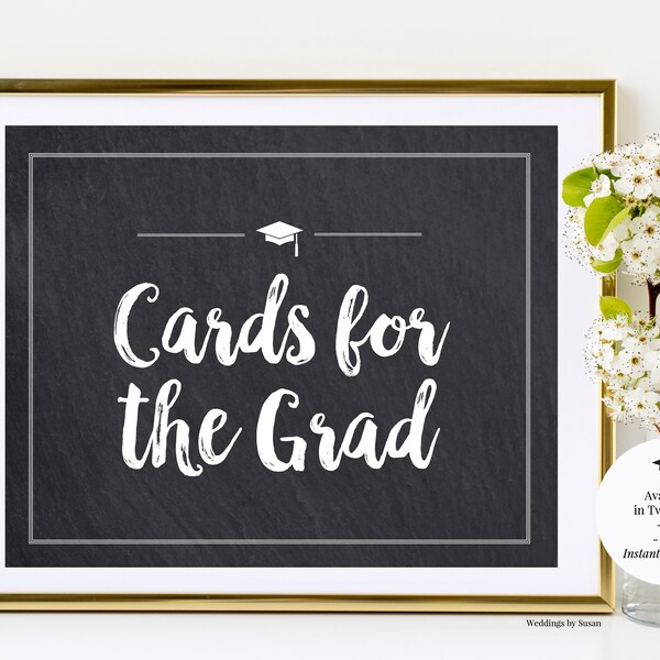 Chalkboard Grad - Etsy
