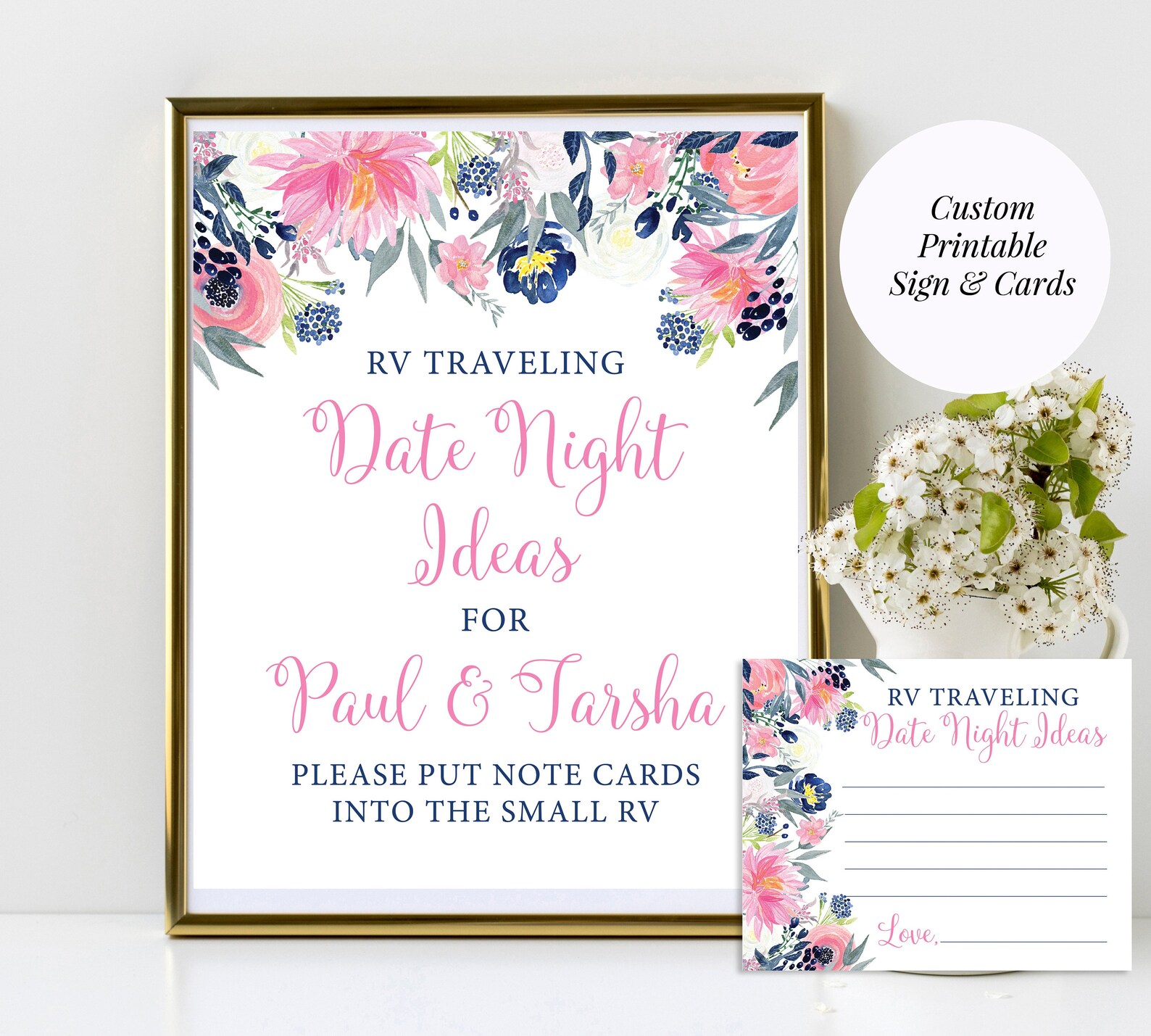 Custom Personalized Printable Sign Your Message Any Size - Etsy