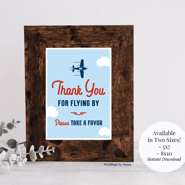 Thank You for Flying - Etsy
