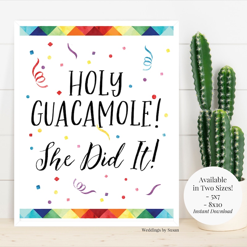 Holy Guacamole - Etsy