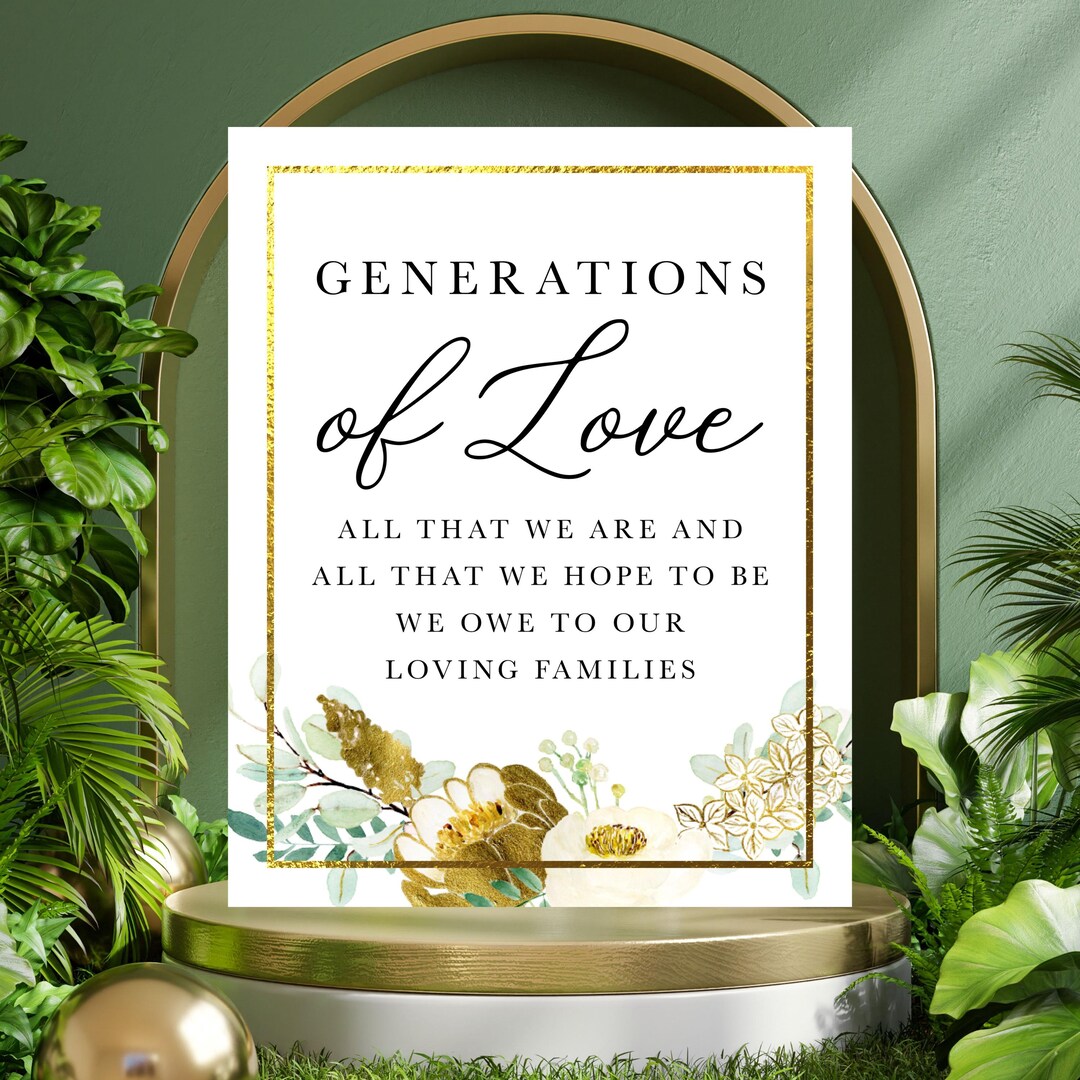 Please Sign Our Guest Book Printable 5x7, 8x10 Wedding Sign, White Gold ...