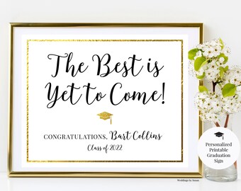 Editable Graduation Sign MY Next Chapter Starts At - Etsy