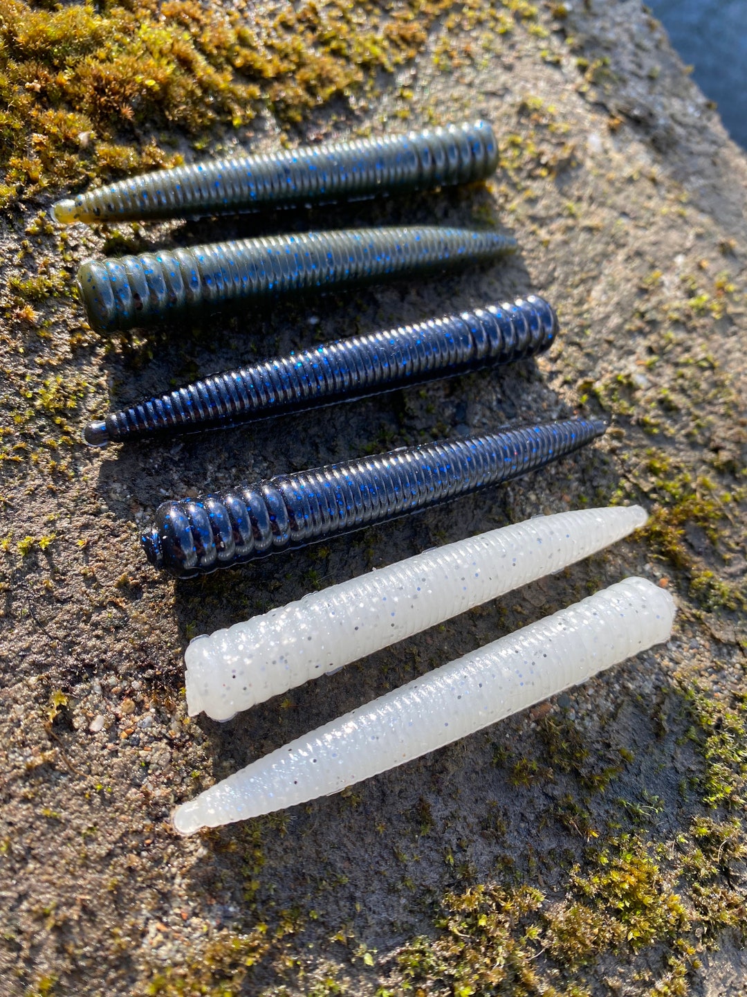 3 Ned Rig Worm 10 Pack - Etsy