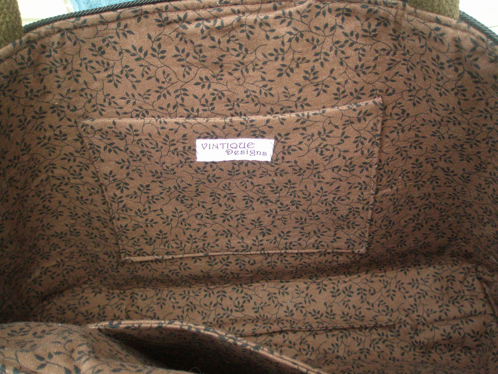 Vintage Barkcloth Tote Bag 1950's Barkcloth Majestic Palm - Etsy