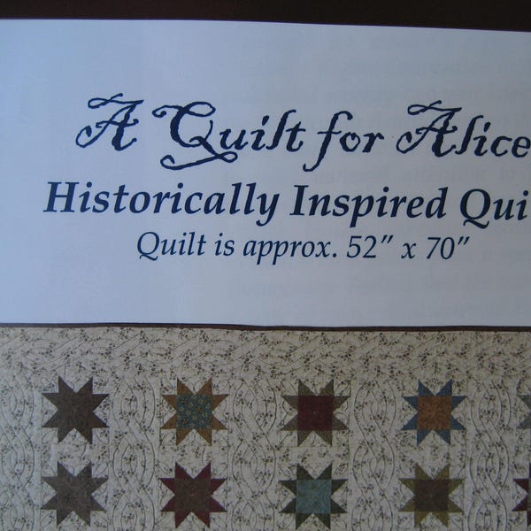Historical Quilt - Etsy