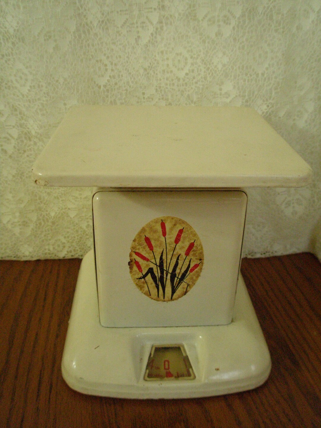 Metal Scale, Vintage Scale, LB Scale, Art Deco Scale, 24 Lb Cap ...